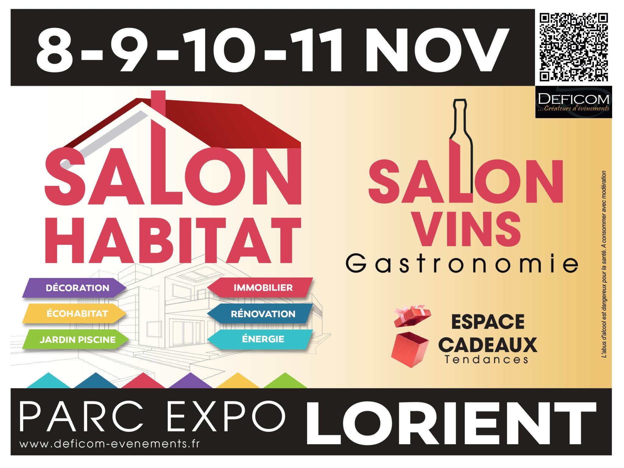 Salon de l'habitat de Lorient 8, 9, 10 et 11 novembre 2025 - Salon de l'habitat en Bretagne